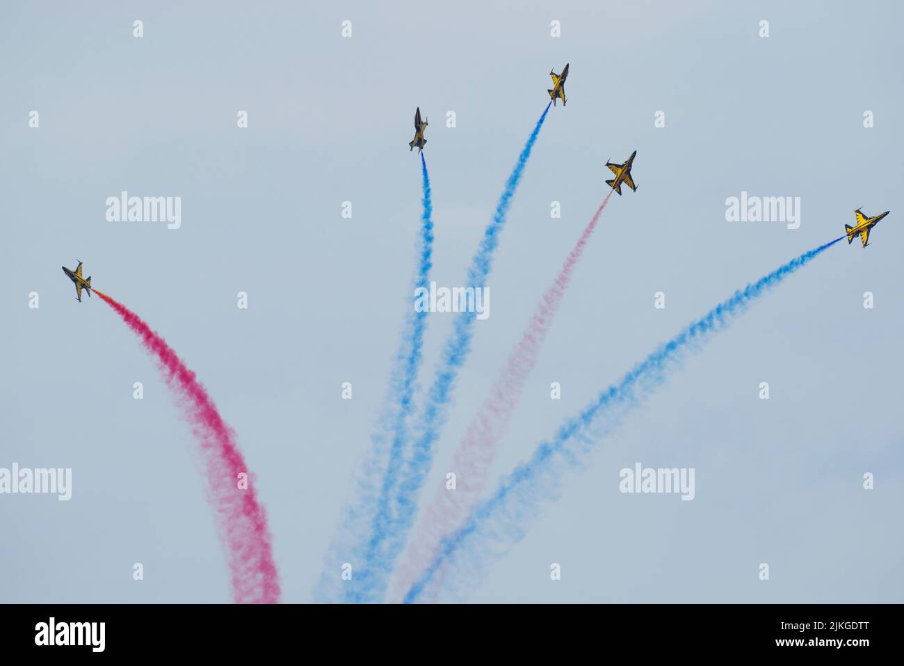 Republic of Korea Air Force, Black Eagles, Formation Aerobatic Team ...