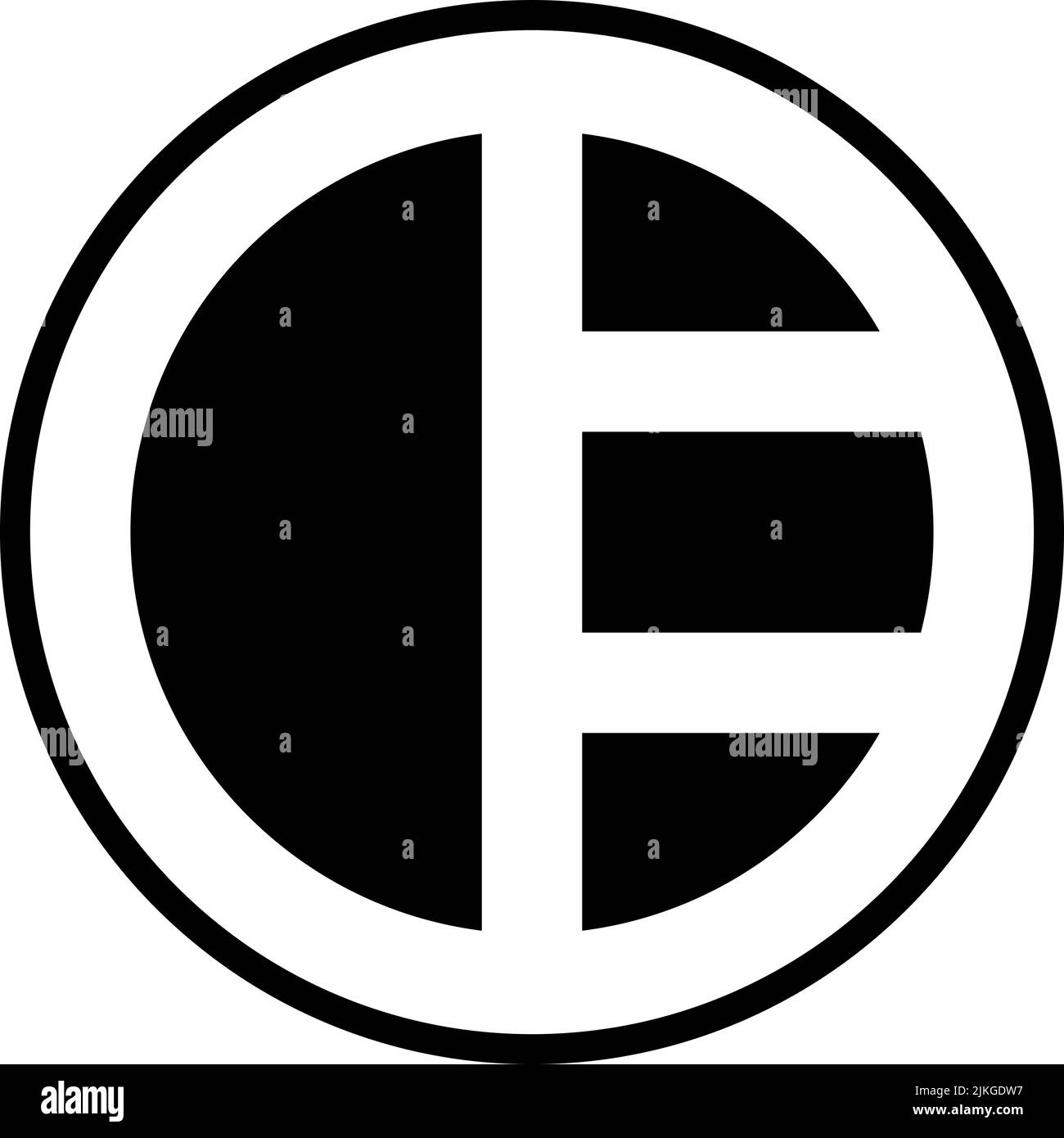 contrast icon black vector illustration Stock Vector Image & Art - Alamy