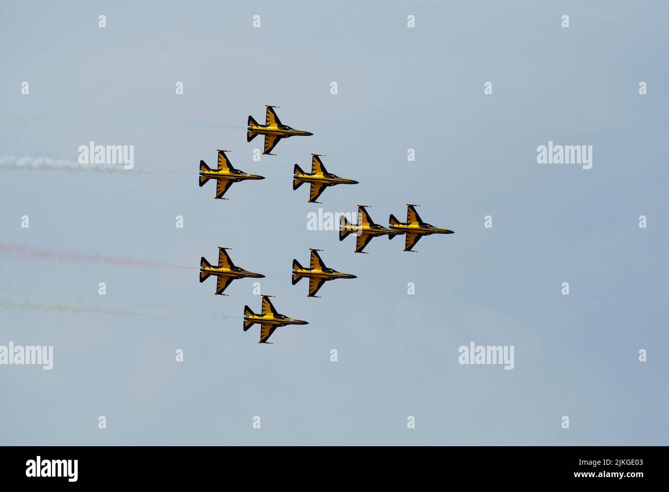 Republic of Korea Air Force, Black Eagles, Formation Aerobatic Team ...