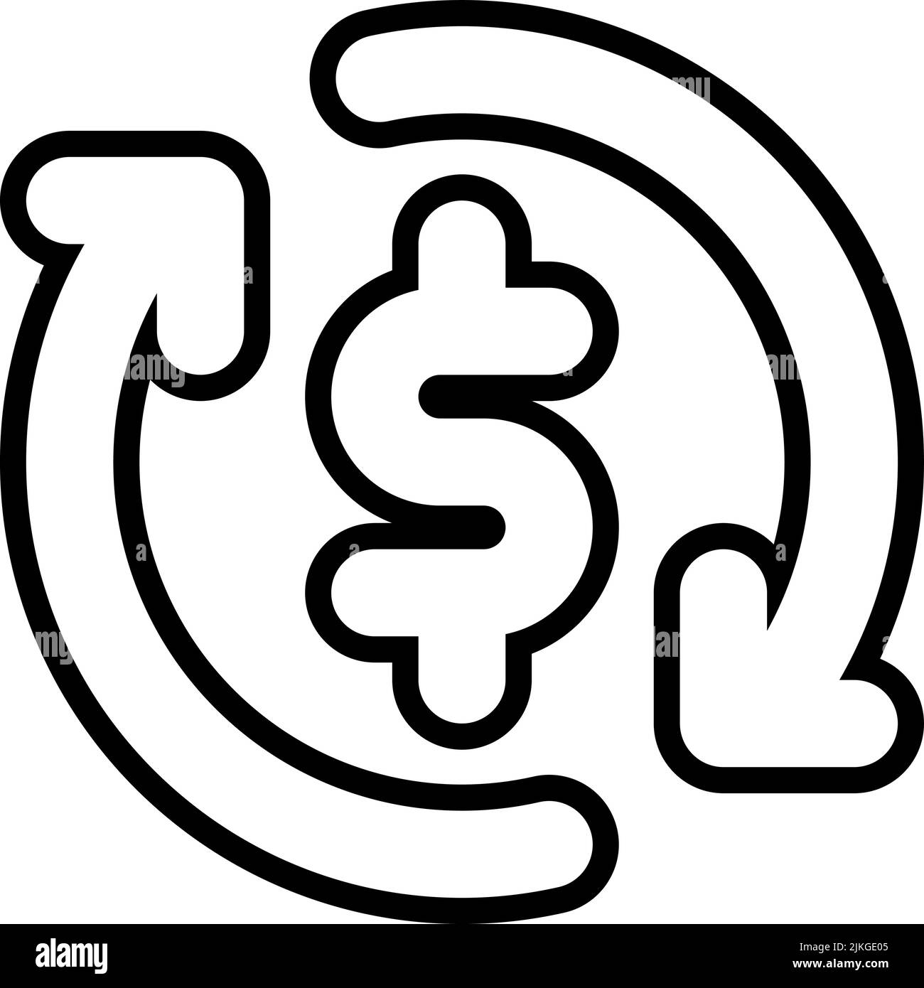 economy icon black vector illustration Stock Vector Image & Art - Alamy