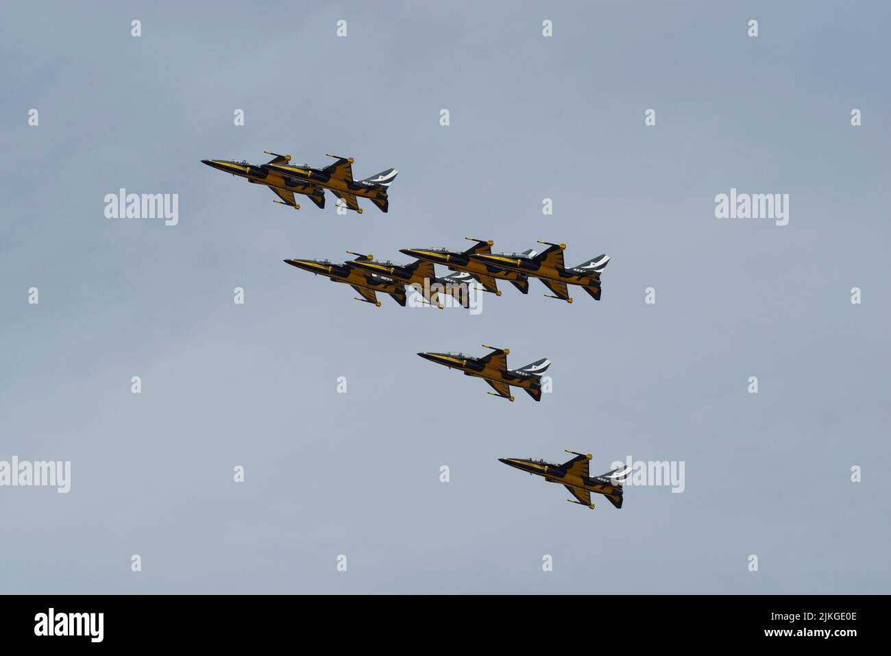 Republic of Korea Air Force, Black Eagles, Formation Aerobatic Team ...