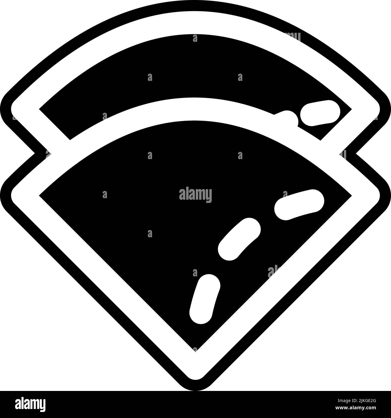 coffee filter icon black vector illustration Stock Vector Image & Art ...