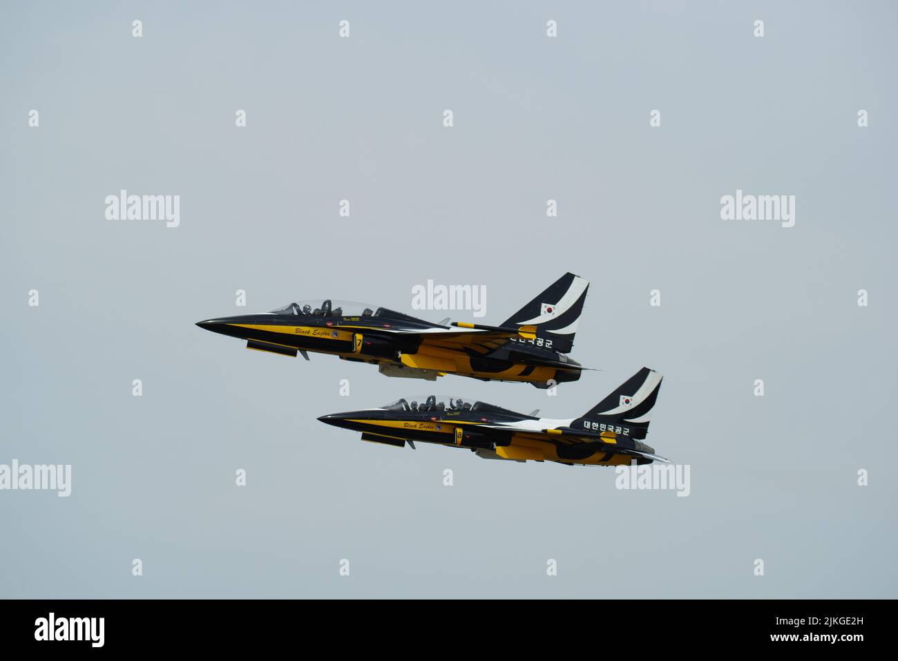 Republic of Korea Air Force, Black Eagles, Formation Aerobatic Team ...