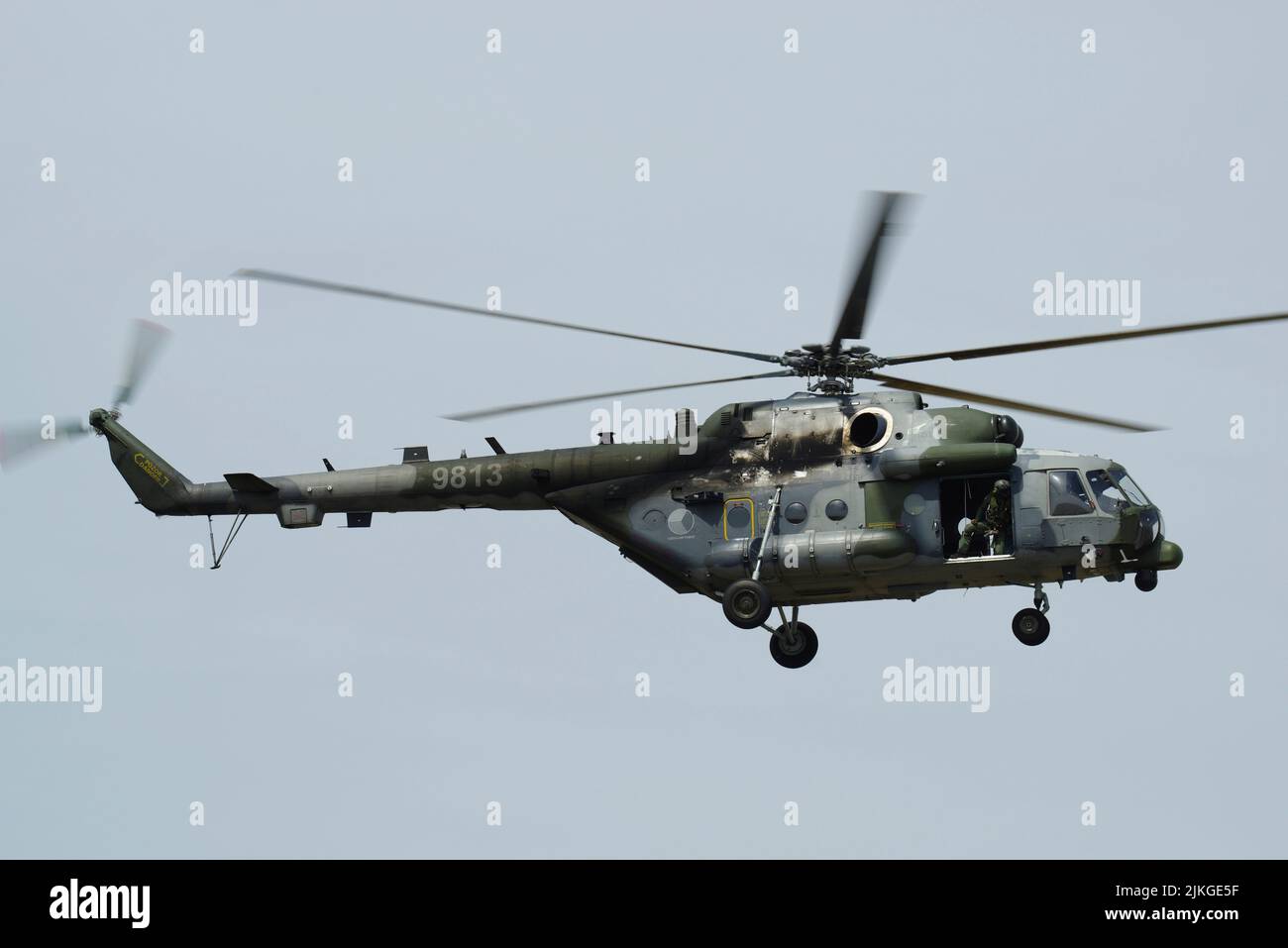 Mil Mi-171SH, Helicopter of the Czech Air Force, RIAT 2022, RAF ...
