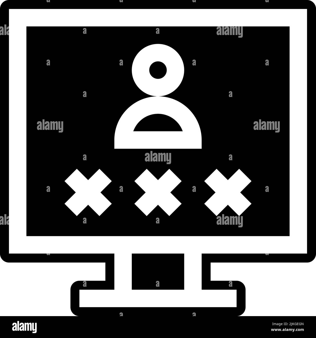 Avatar frame vector vectors Black and White Stock Photos & Images - Alamy