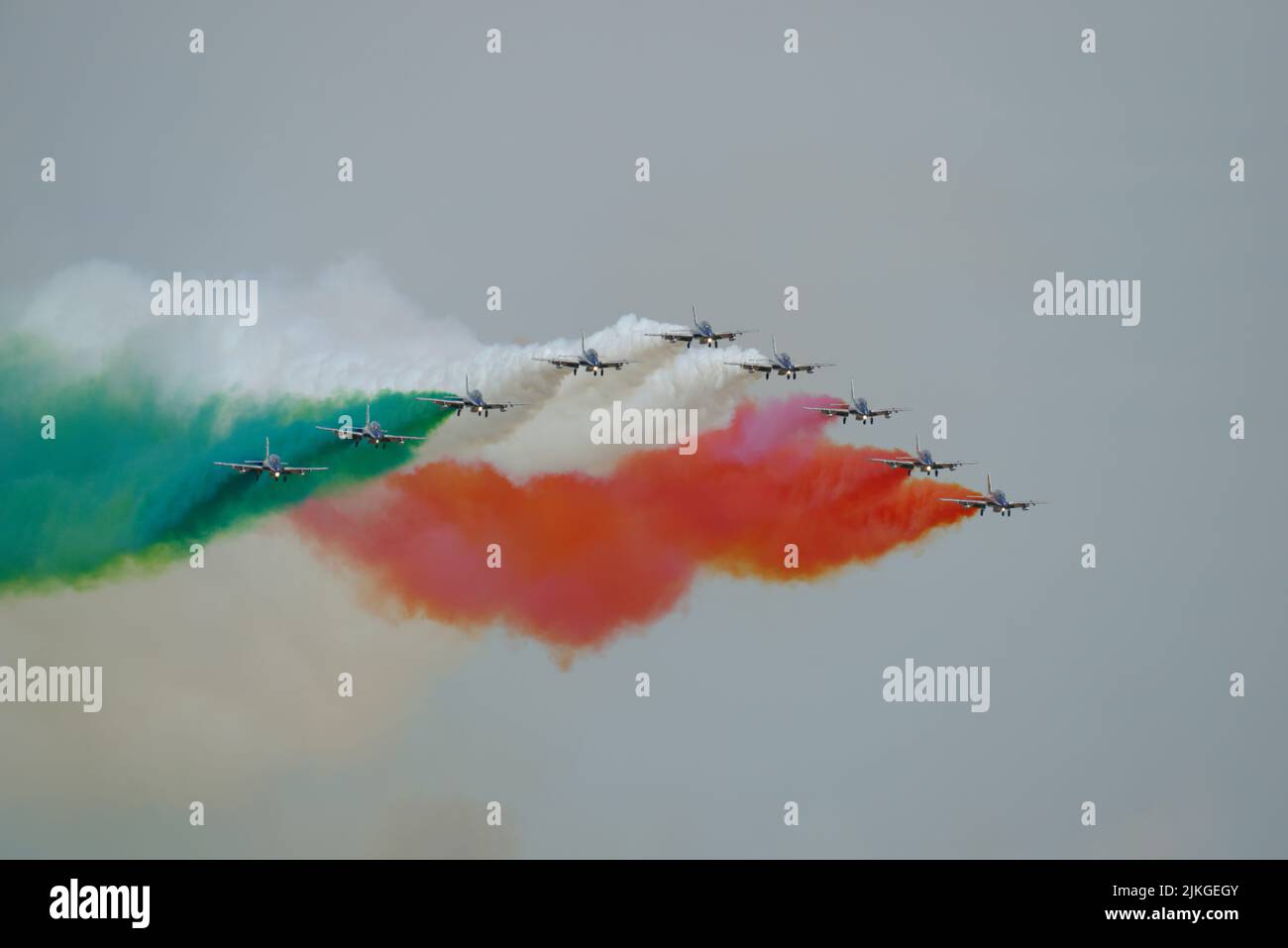 Italian Aerobatic Team, Frecce Tricolori, RIAT, 2022, RAF Fairford ...