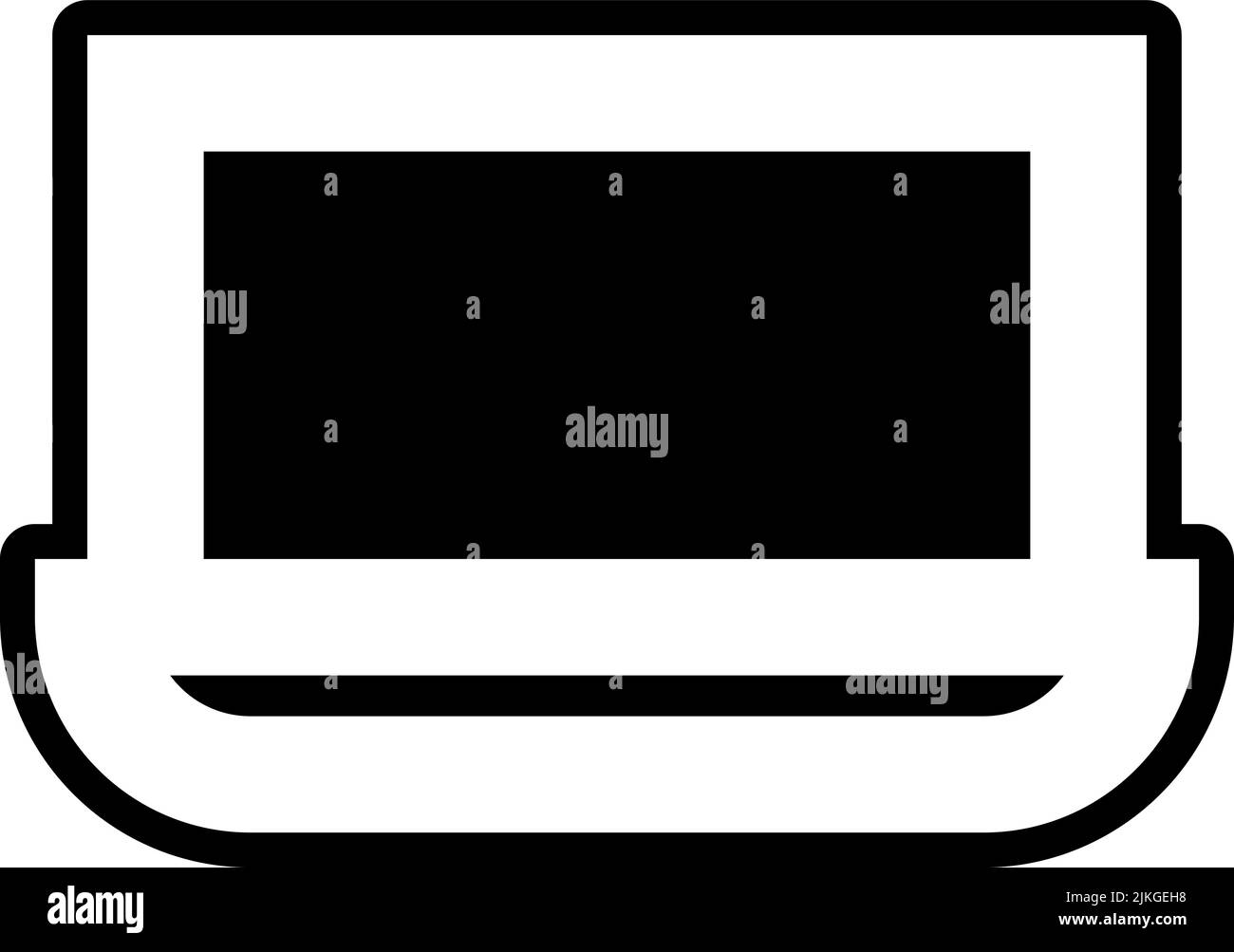 Electronic devices symbols Black and White Stock Photos & Images - Alamy