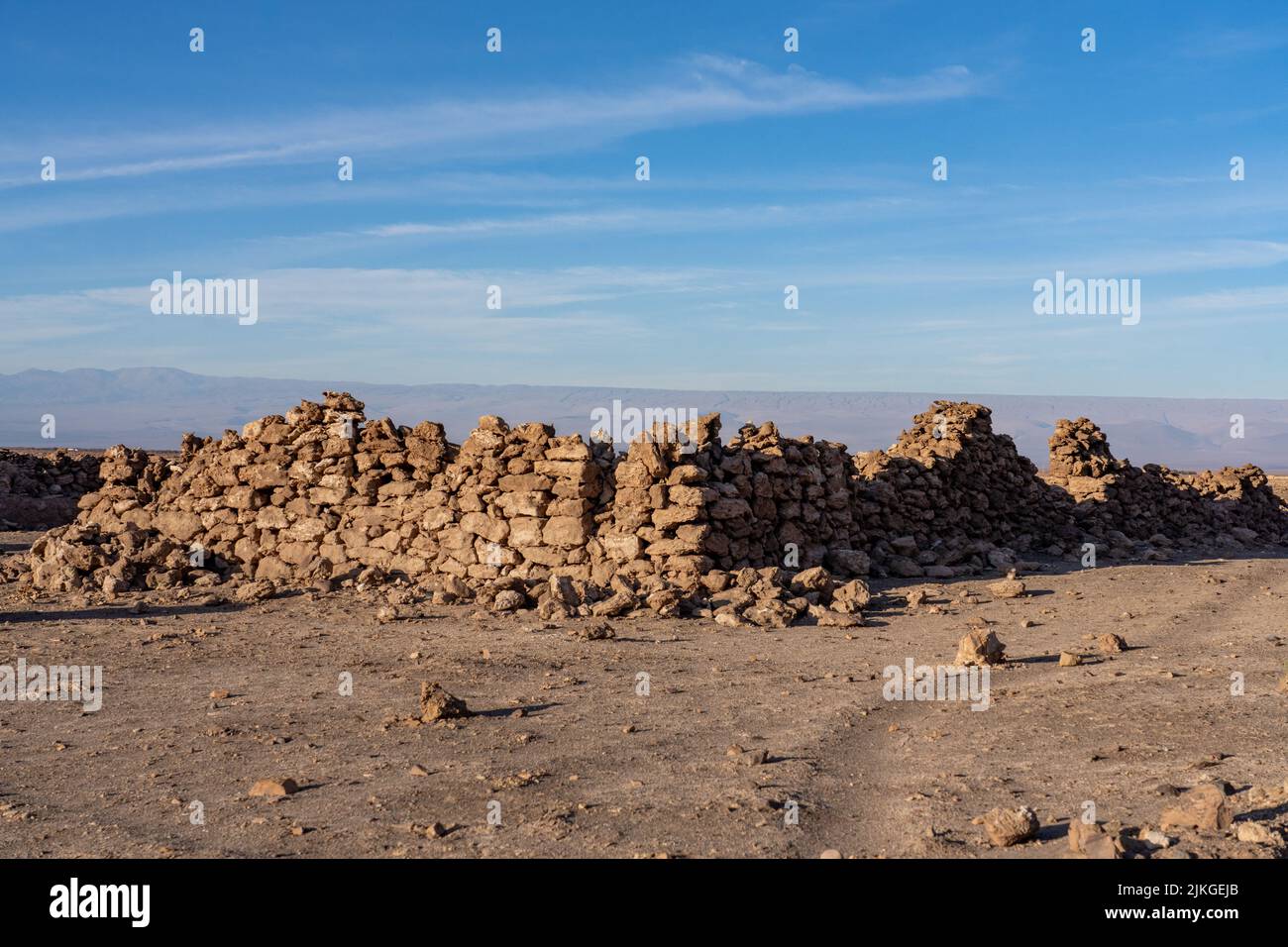 Ruins of the town of Pintados, a former railway station and town in the ...