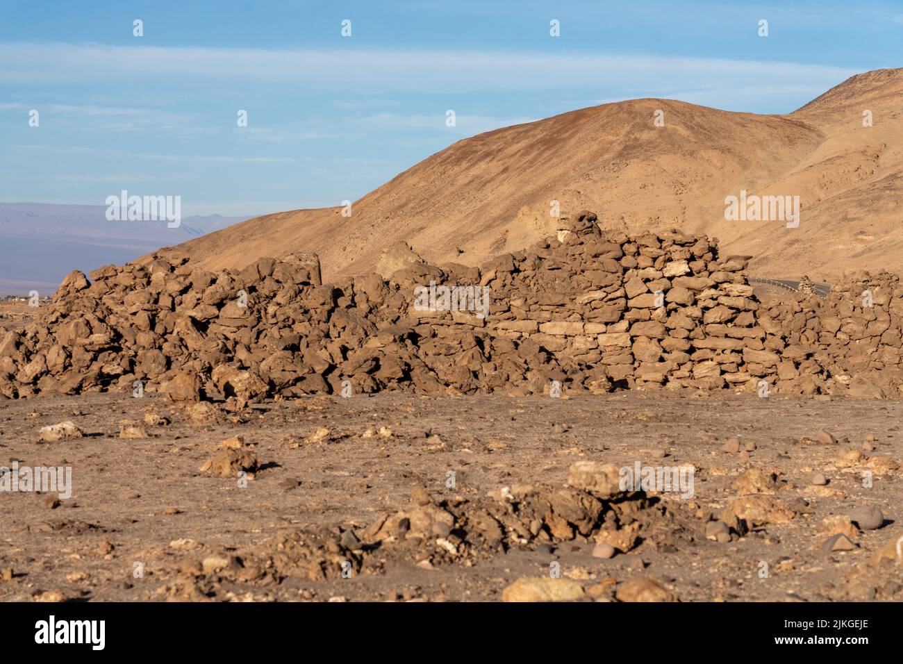 Ruins of the town of Pintados, a former railway station and town in the ...