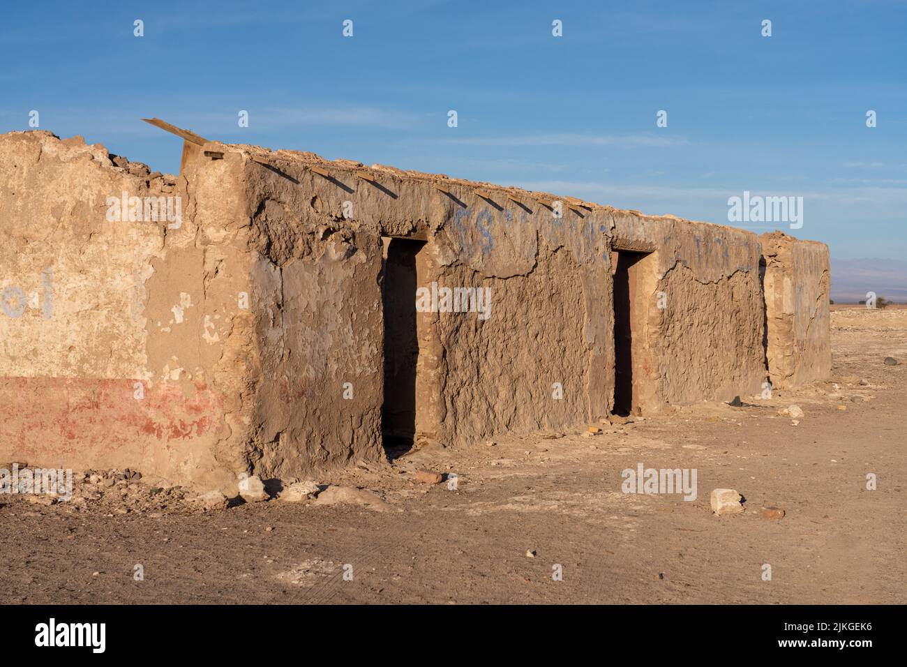 Ruins of the town of Pintados, a former railway station and town in the ...