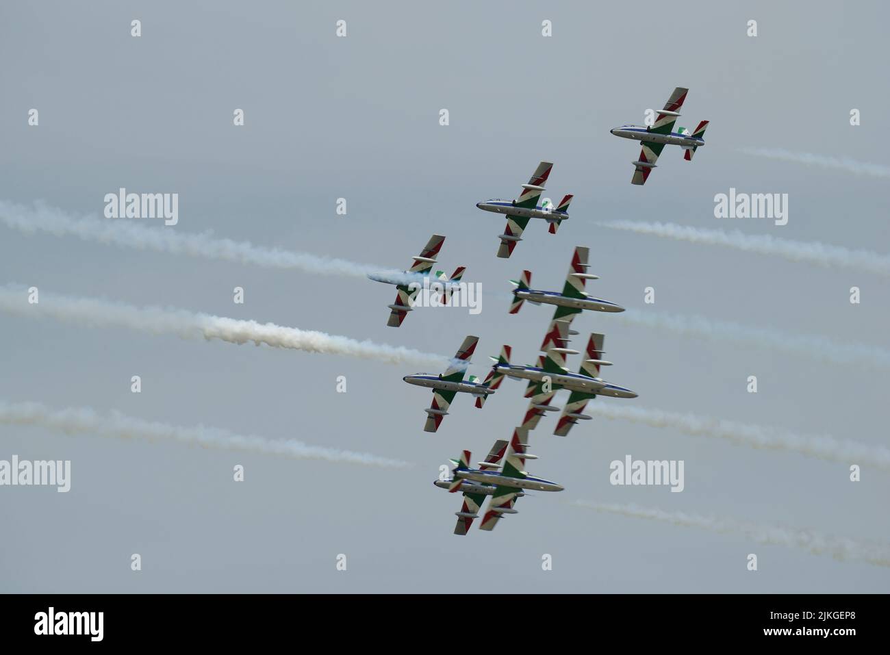 Italian Aerobatic Team, Frecce Tricolori, RIAT, 2022, RAF Fairford ...