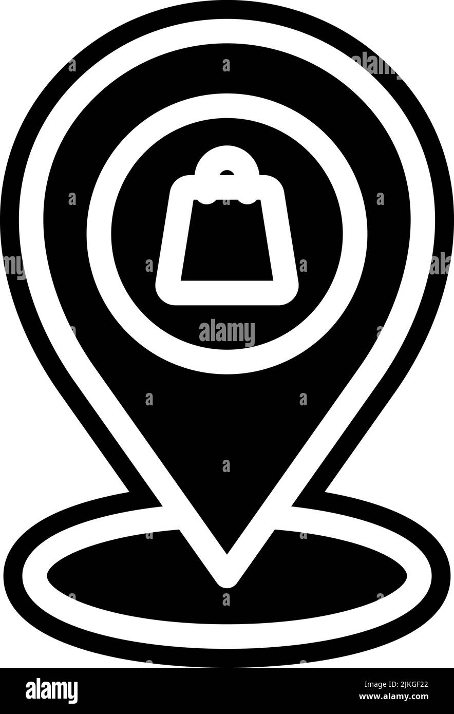 placeholder icon black vector illustration Stock Vector Image & Art - Alamy