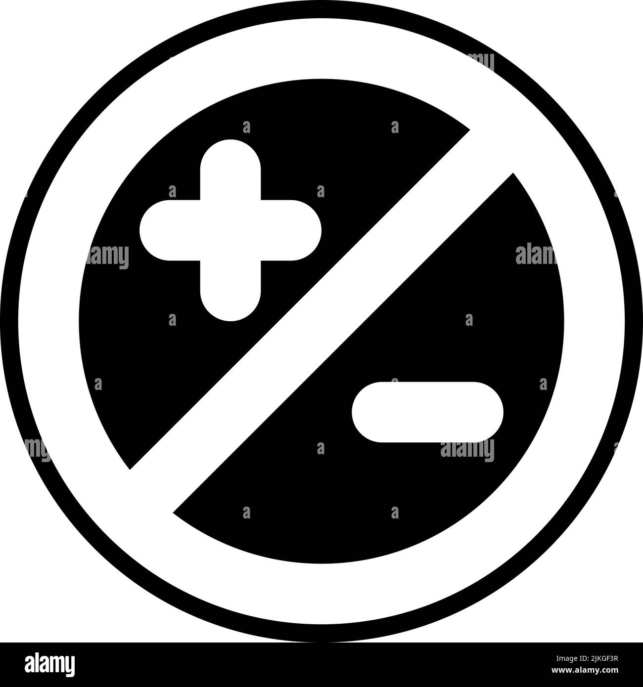 contrast icon black vector illustration Stock Vector Image & Art - Alamy