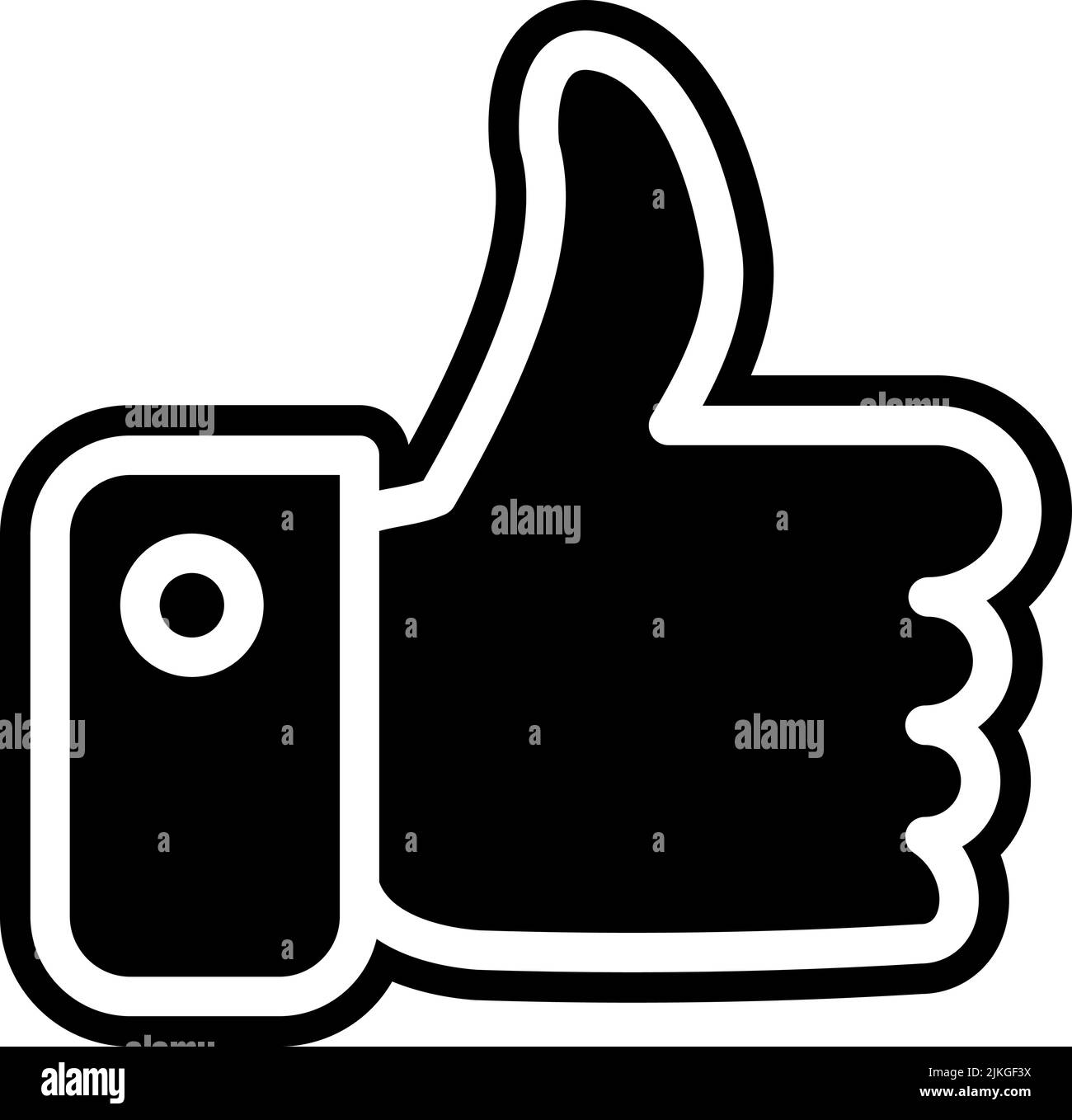 Share like web buttons Black and White Stock Photos & Images - Alamy