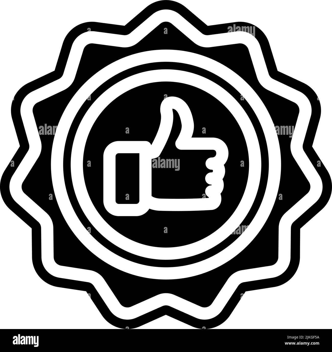 recommended icon black vector illustration Stock Vector Image & Art - Alamy