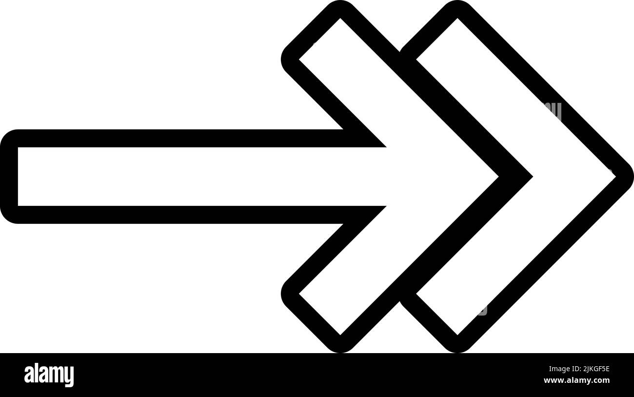 right way icon black vector illustration Stock Vector Image & Art - Alamy