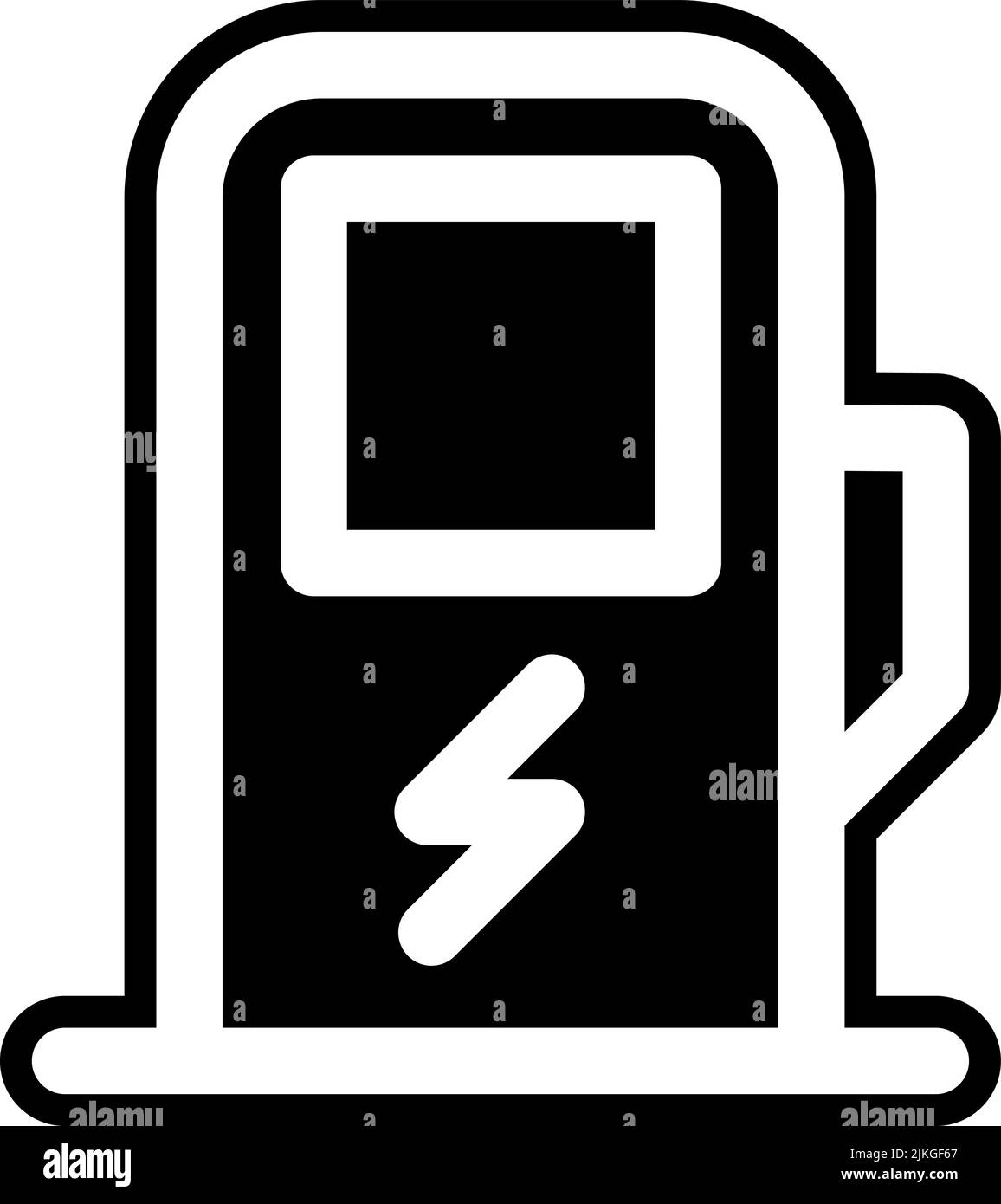 energy station icon black vector illustration Stock Vector Image & Art ...