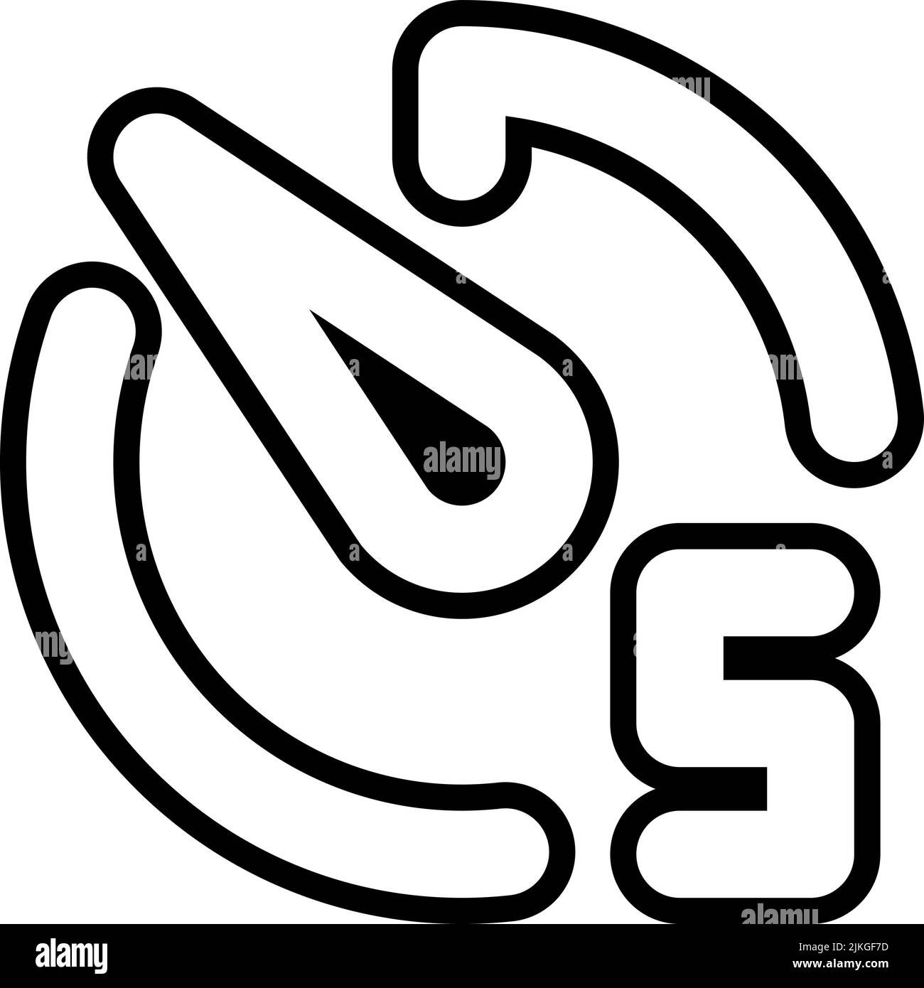 timer icon black vector illustration Stock Vector Image & Art - Alamy