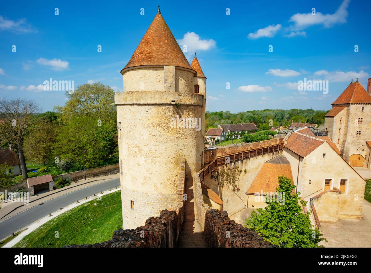 Chateau de blandy hi-res stock photography and images - Alamy