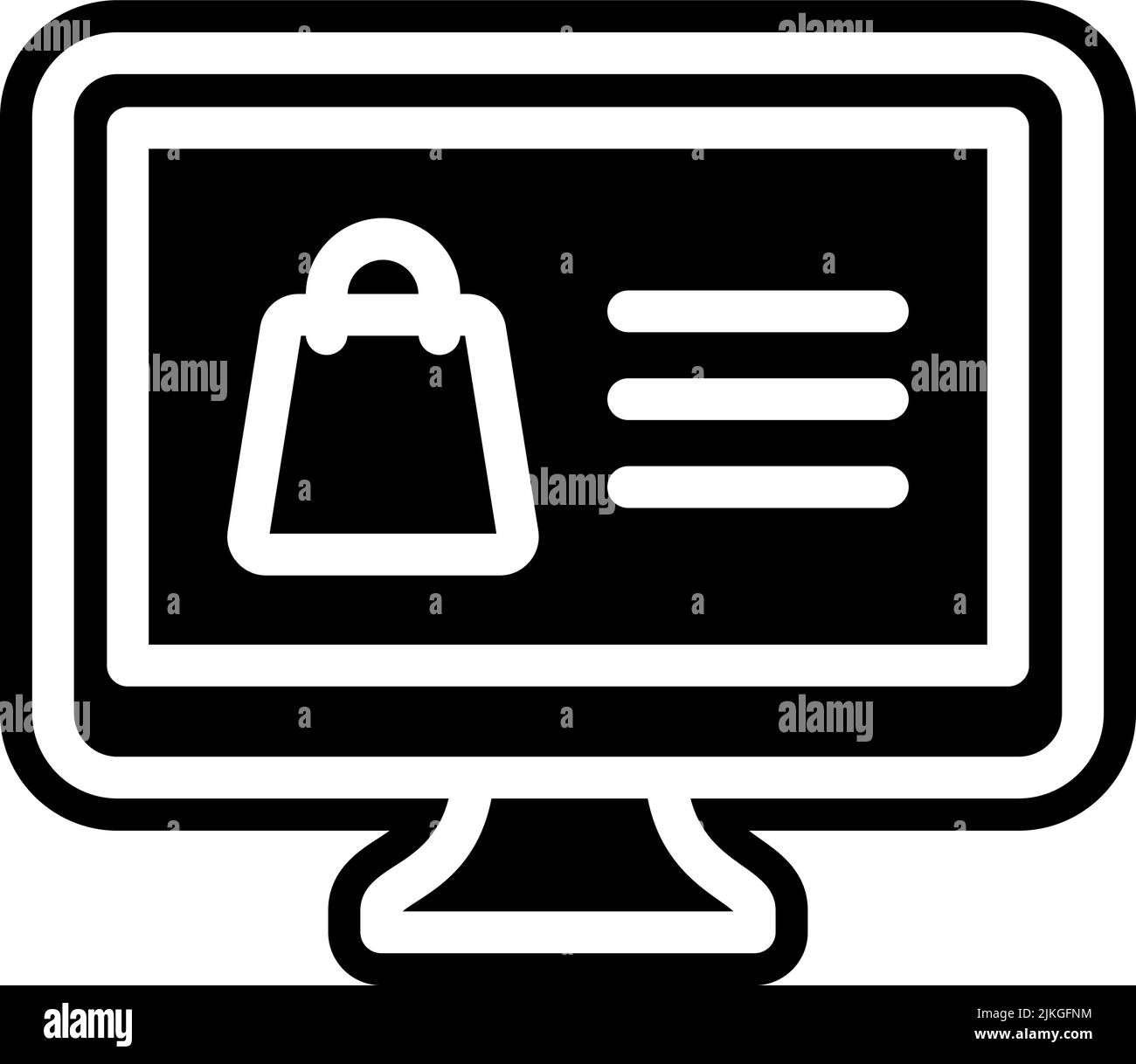 website icon black vector illustration Stock Vector Image & Art - Alamy