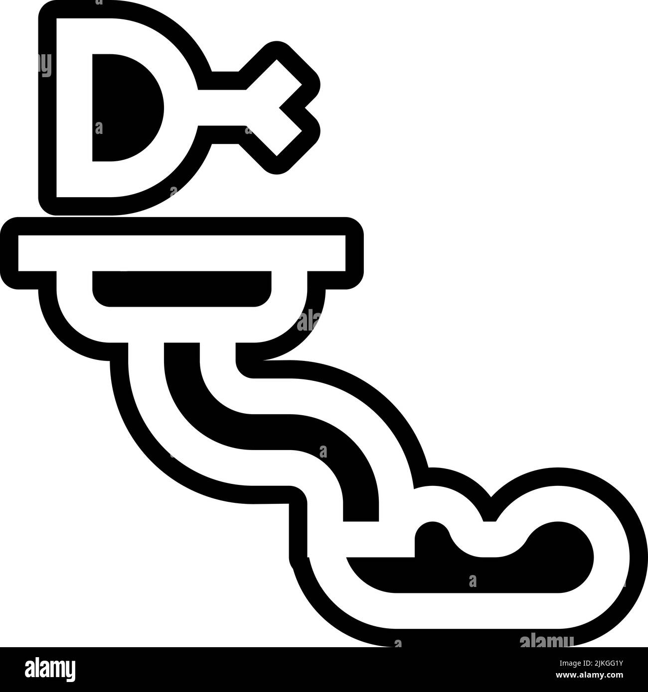 processed food icon black vector illustration Stock Vector Image & Art ...