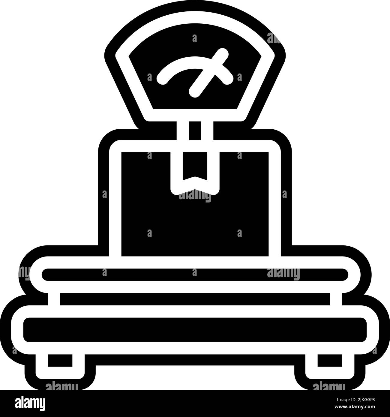 weight icon black vector illustration Stock Vector Image & Art - Alamy