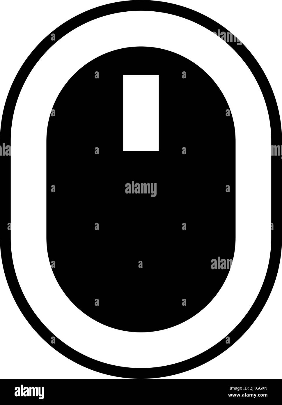 mouse icon black vector illustration Stock Vector Image & Art - Alamy
