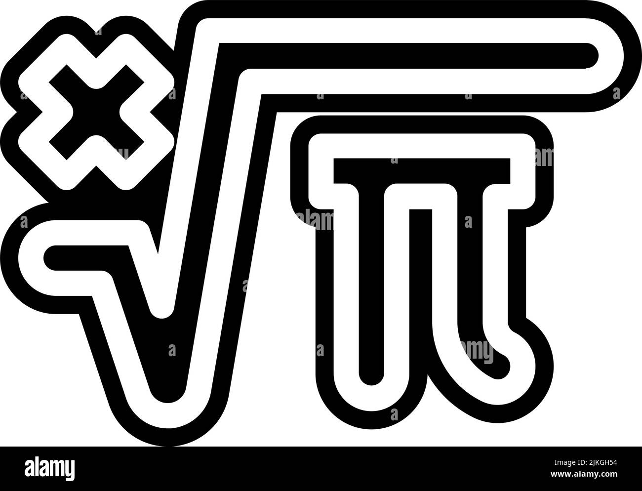 formula icon black vector illustration Stock Vector Image & Art - Alamy