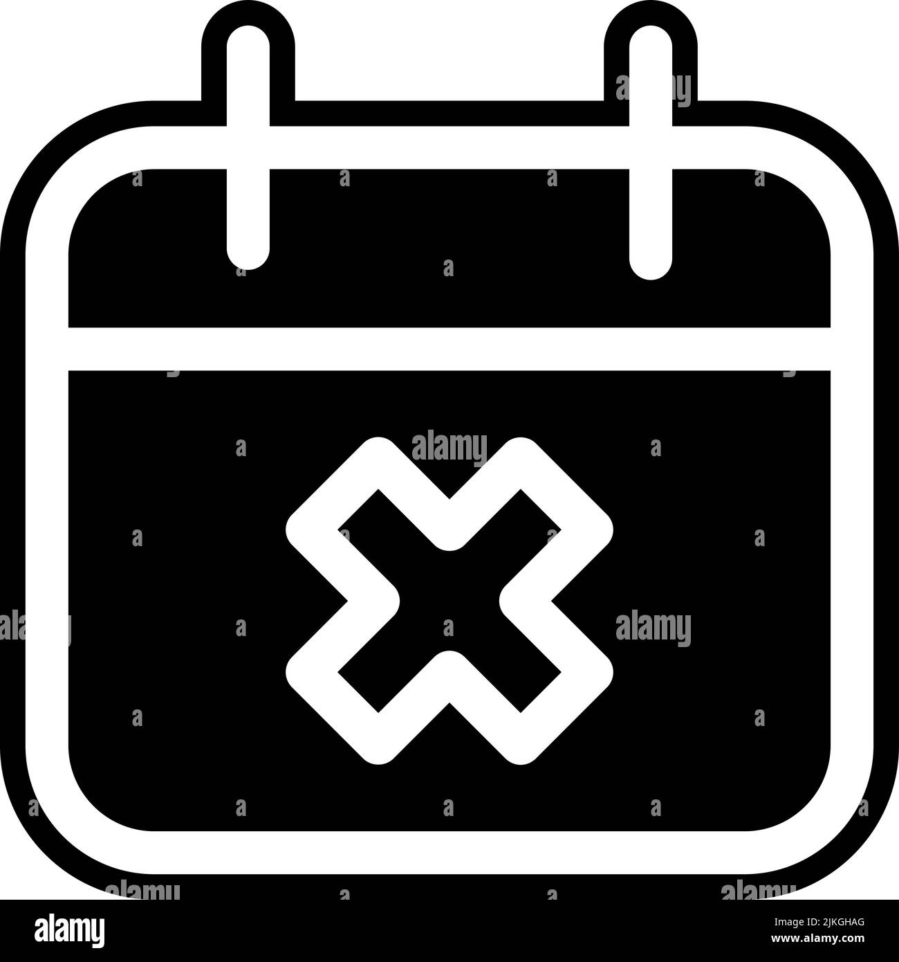 deadline icon black vector illustration Stock Vector Image & Art - Alamy