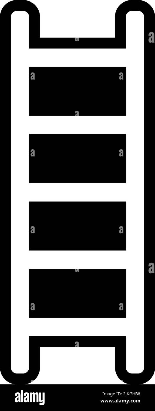 Businessman climbing up ladder Black and White Stock Photos & Images ...