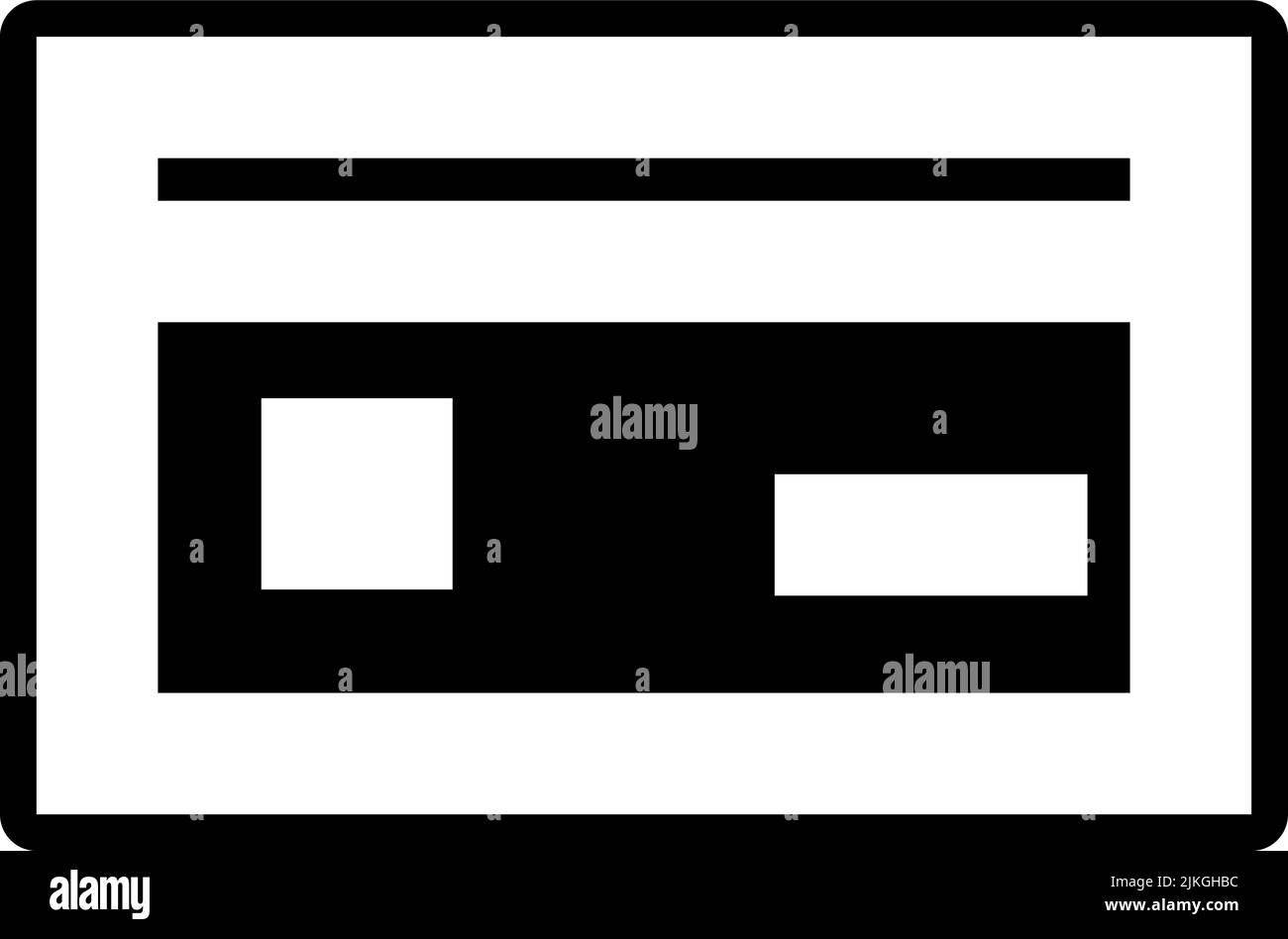 card payment icon black vector illustration Stock Vector Image & Art - Alamy