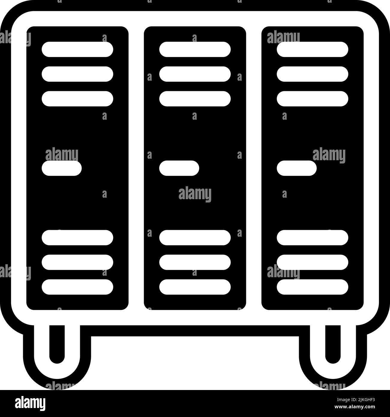 School locker corridor Black and White Stock Photos & Images - Alamy