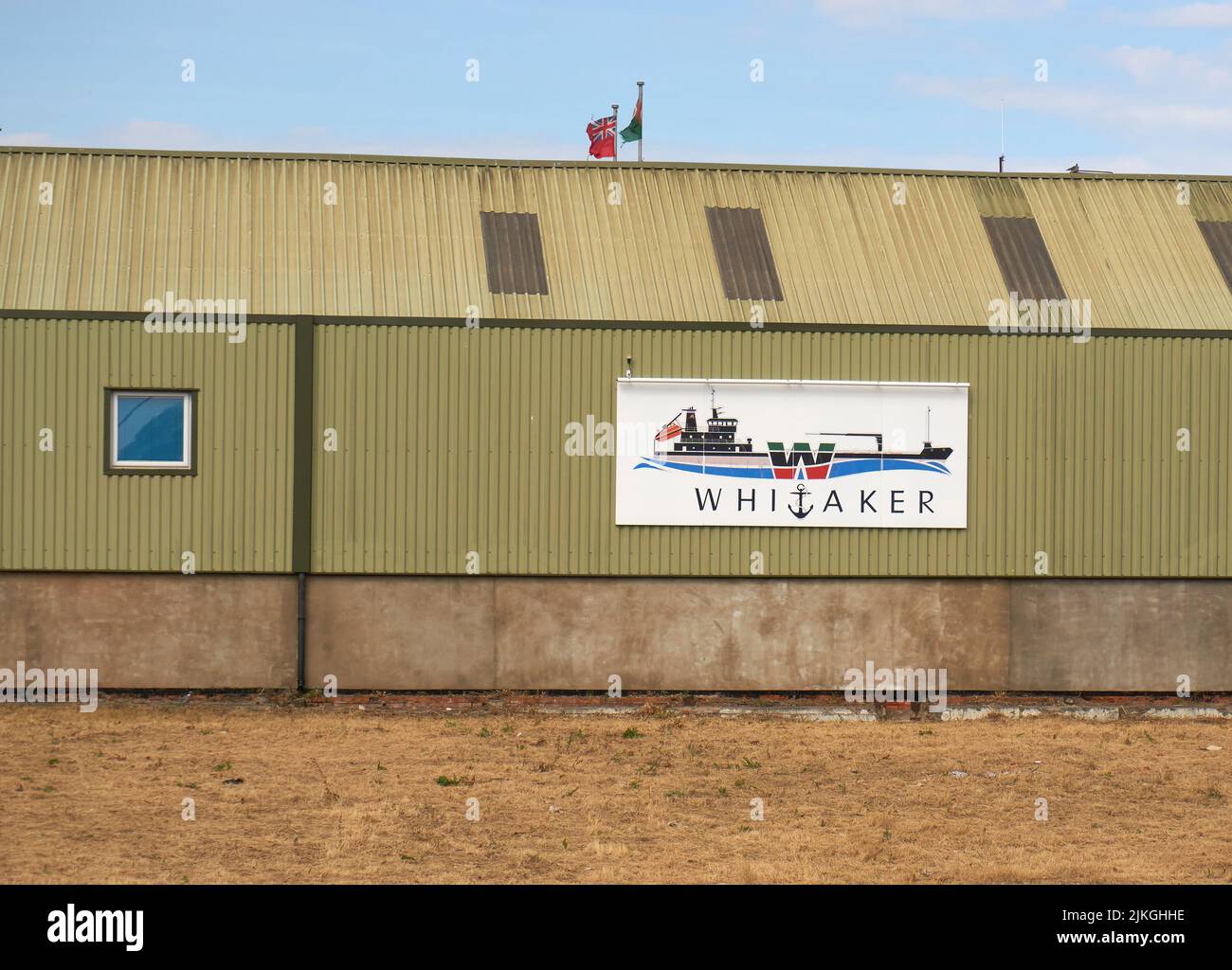 Marine fuel transportation business in Hull, UK Stock Photo - Alamy