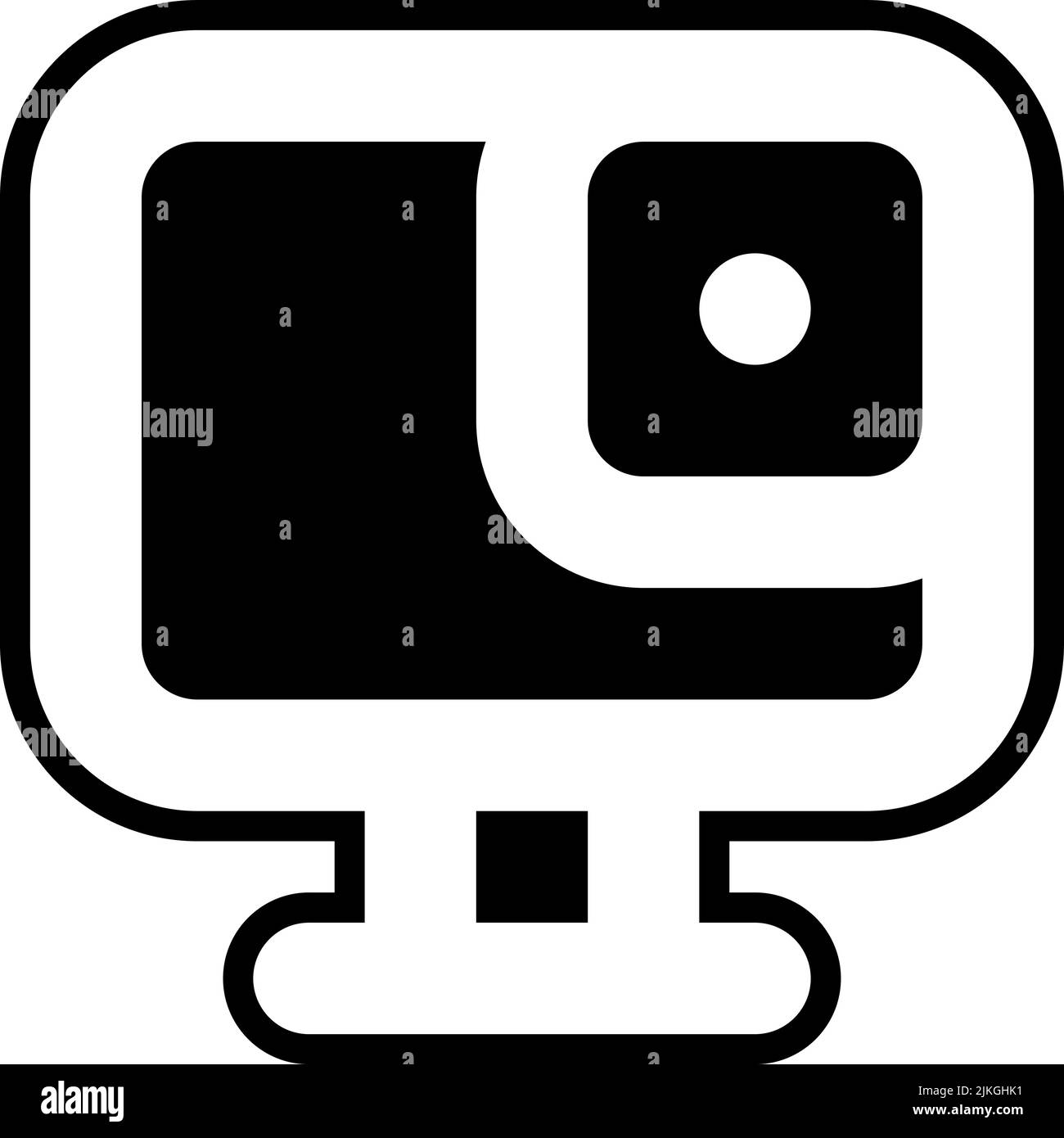 4k action camera icon Stock Vector Images - Alamy