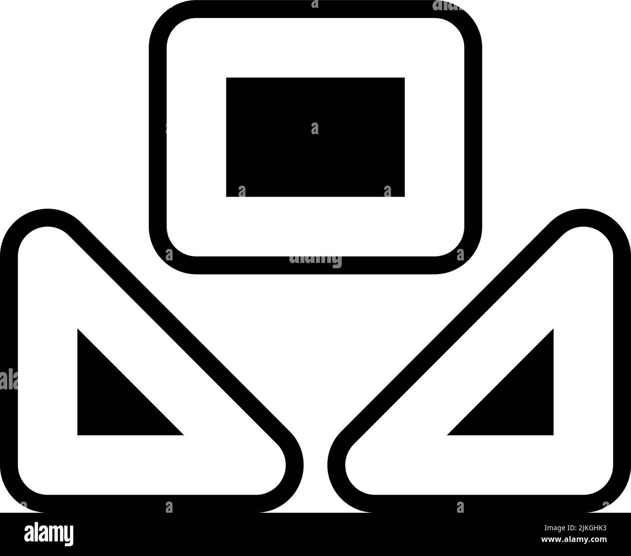 white balance icon black vector illustration Stock Vector Image & Art ...