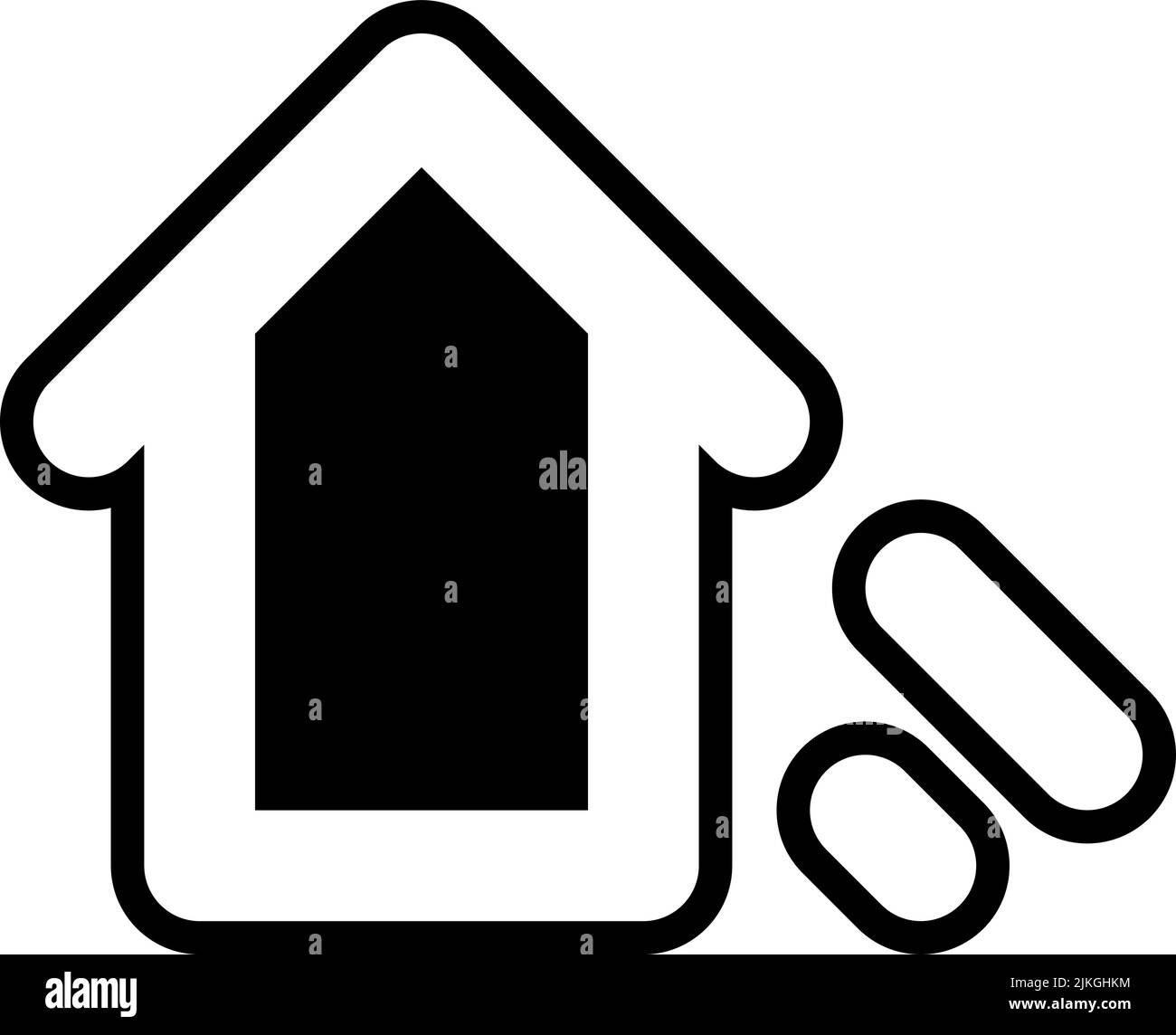 shade icon black vector illustration Stock Vector Image & Art - Alamy