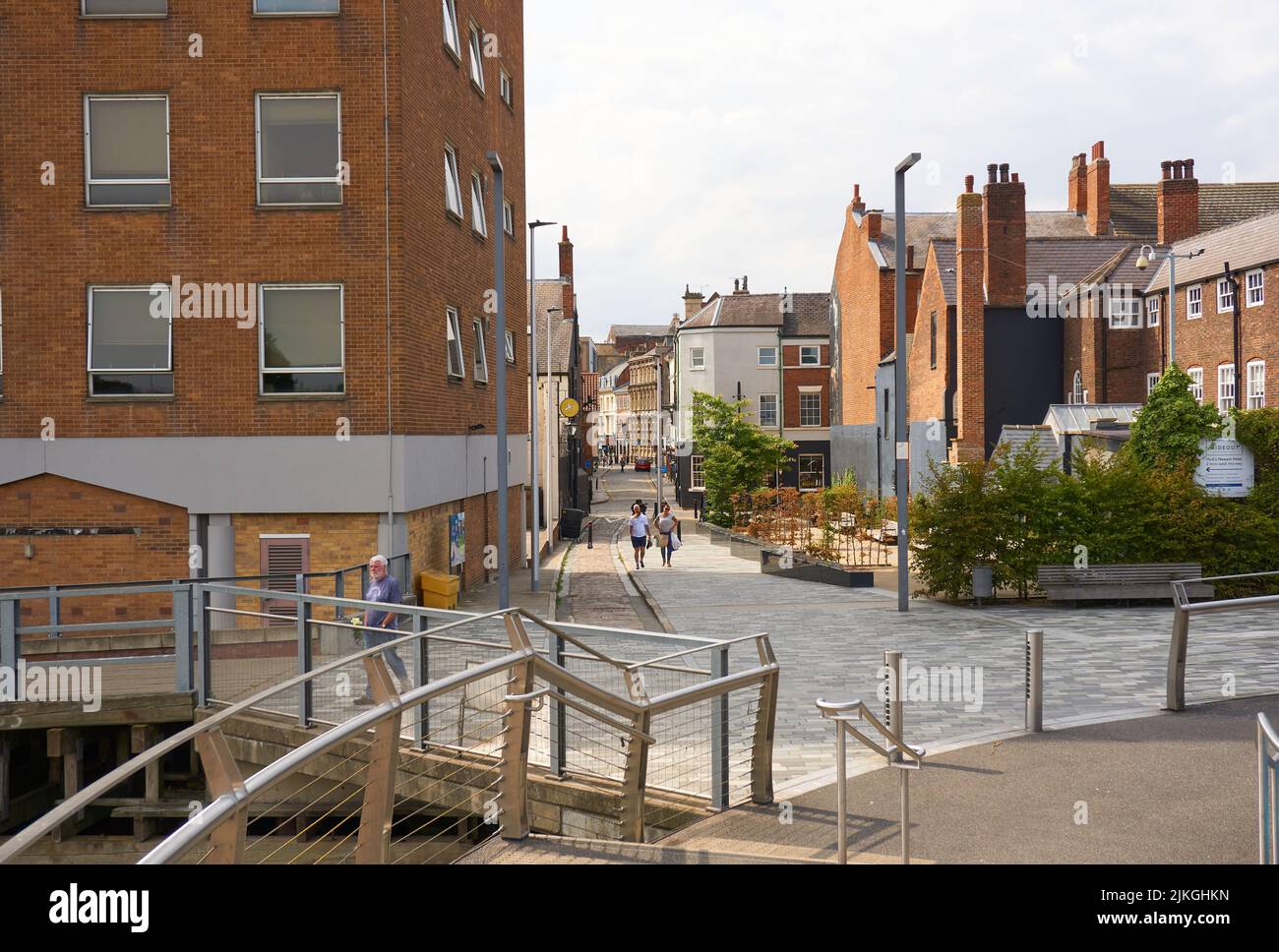 Urban scene in Hull, Yorkshire, UK Stock Photo - Alamy