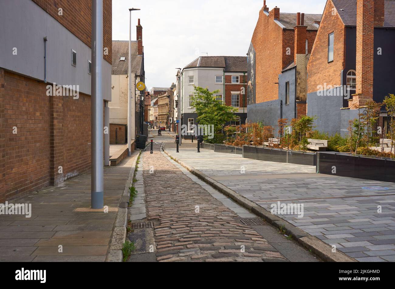 Urban scene in Hull, Yorkshire, UK Stock Photo - Alamy