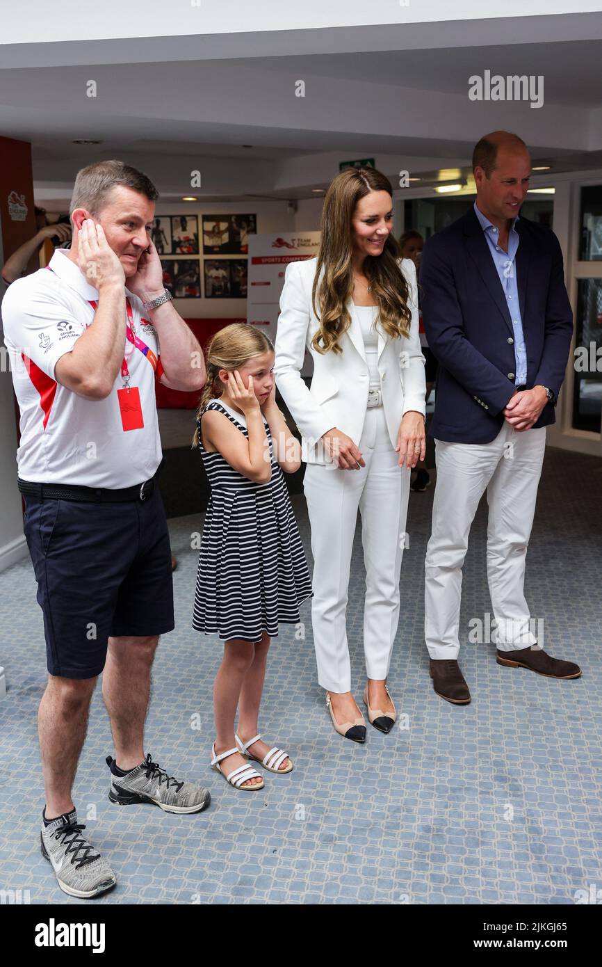 Tim Lawler CEO of SportsAid, Princess Charlotte the Duchess of ...