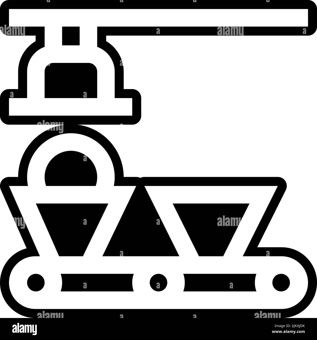Processing Icon Black Vector Illustration Stock Vector Image And Art Alamy
