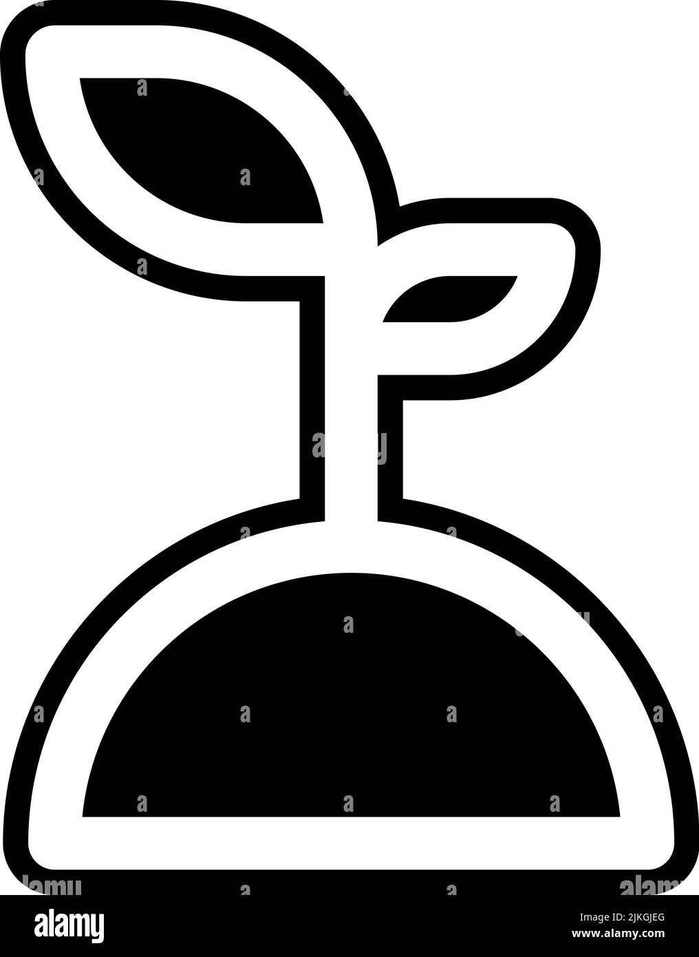 Minimal care gardening Stock Vector Images - Alamy