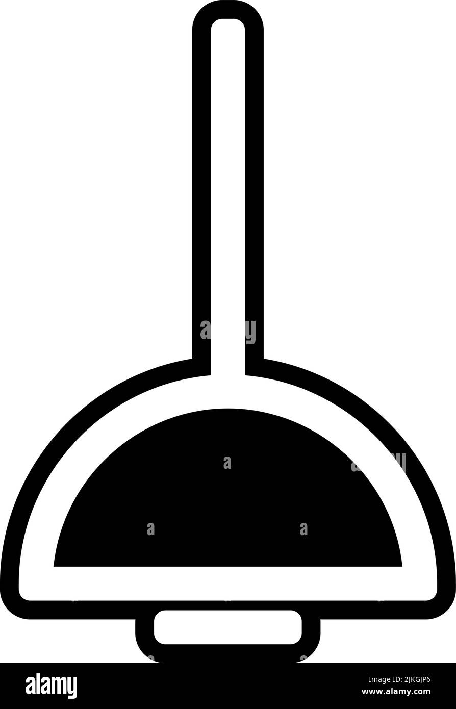 lamp icon black vector illustration Stock Vector Image & Art - Alamy