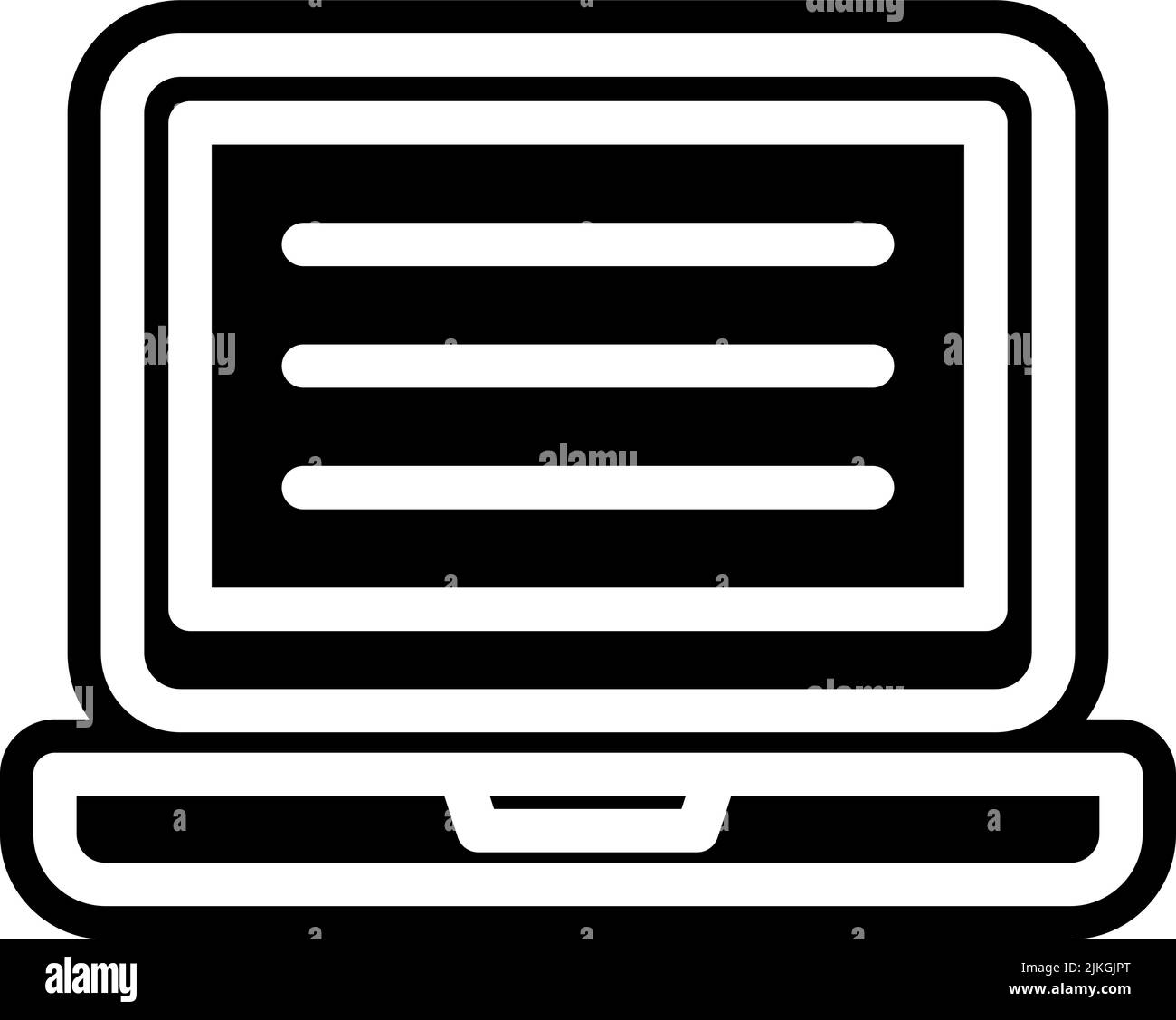 website icon black vector illustration Stock Vector Image & Art - Alamy