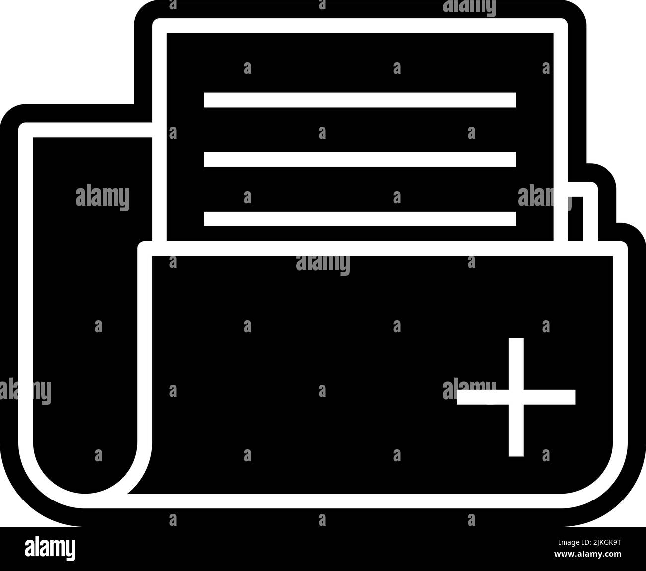 new file icon black vector illustration Stock Vector Image & Art - Alamy