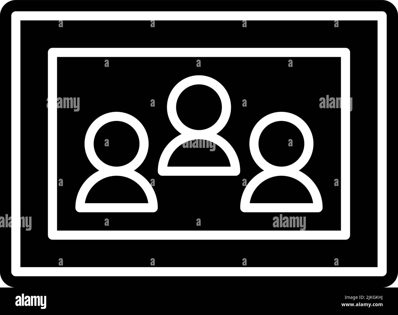 photo icon black vector illustration Stock Vector Image & Art - Alamy