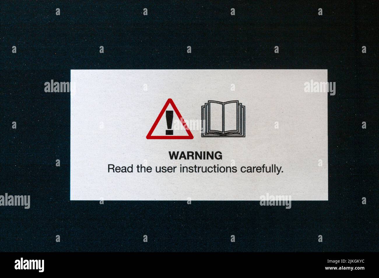 Read the user instructions carefully hi-res stock photography and ... Read the user instructions carefully hi-res stock photography and ...