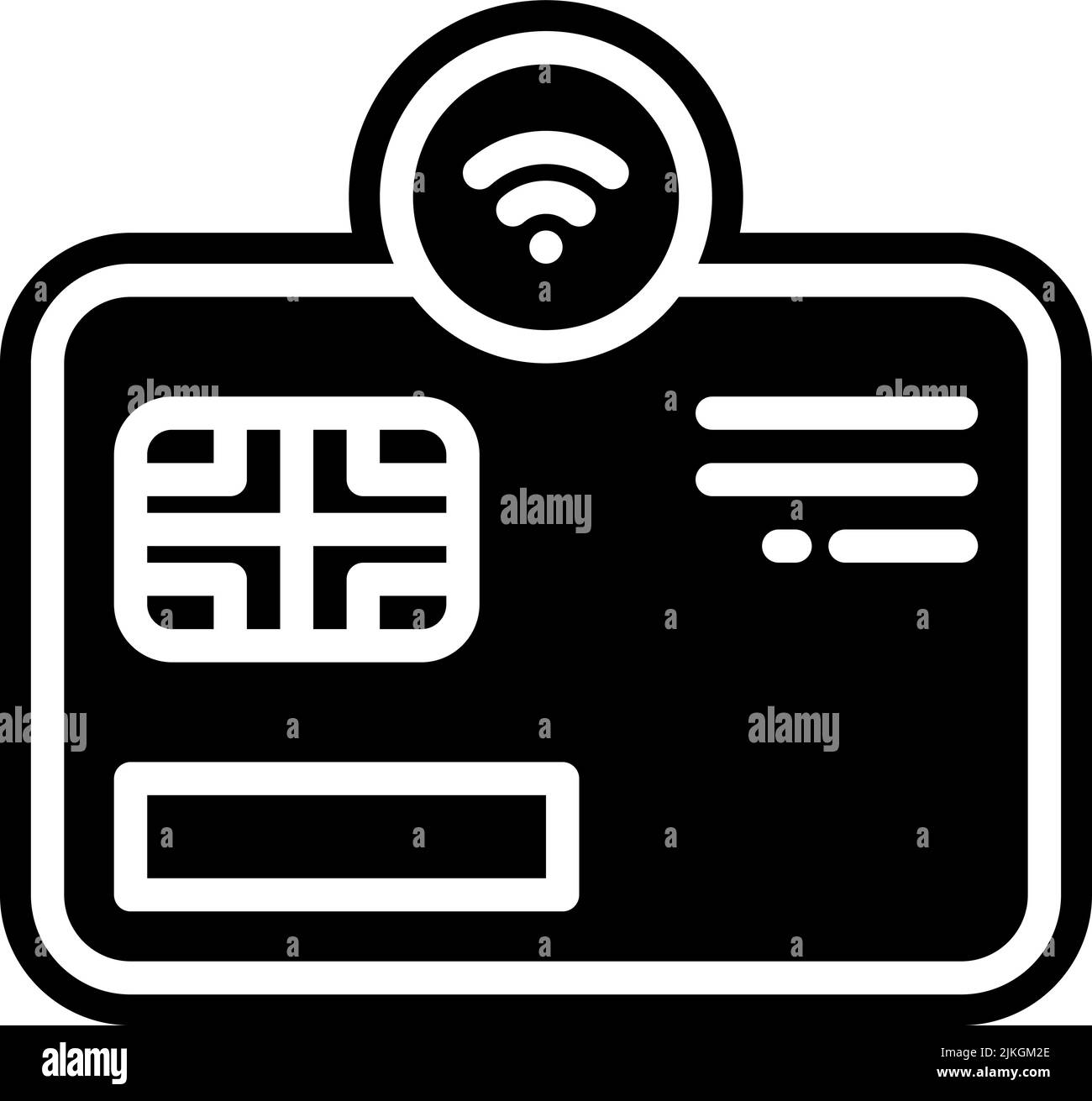 credit card icon black vector illustration Stock Vector Image & Art - Alamy