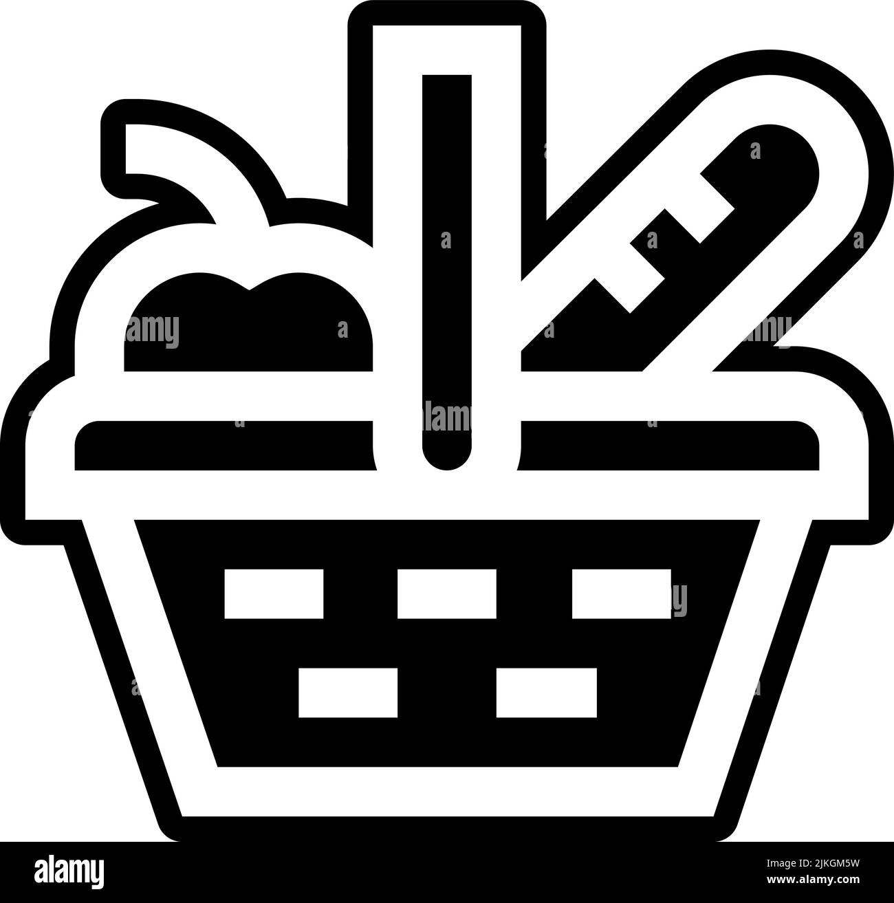 picnic icon black vector illustration Stock Vector Image & Art - Alamy