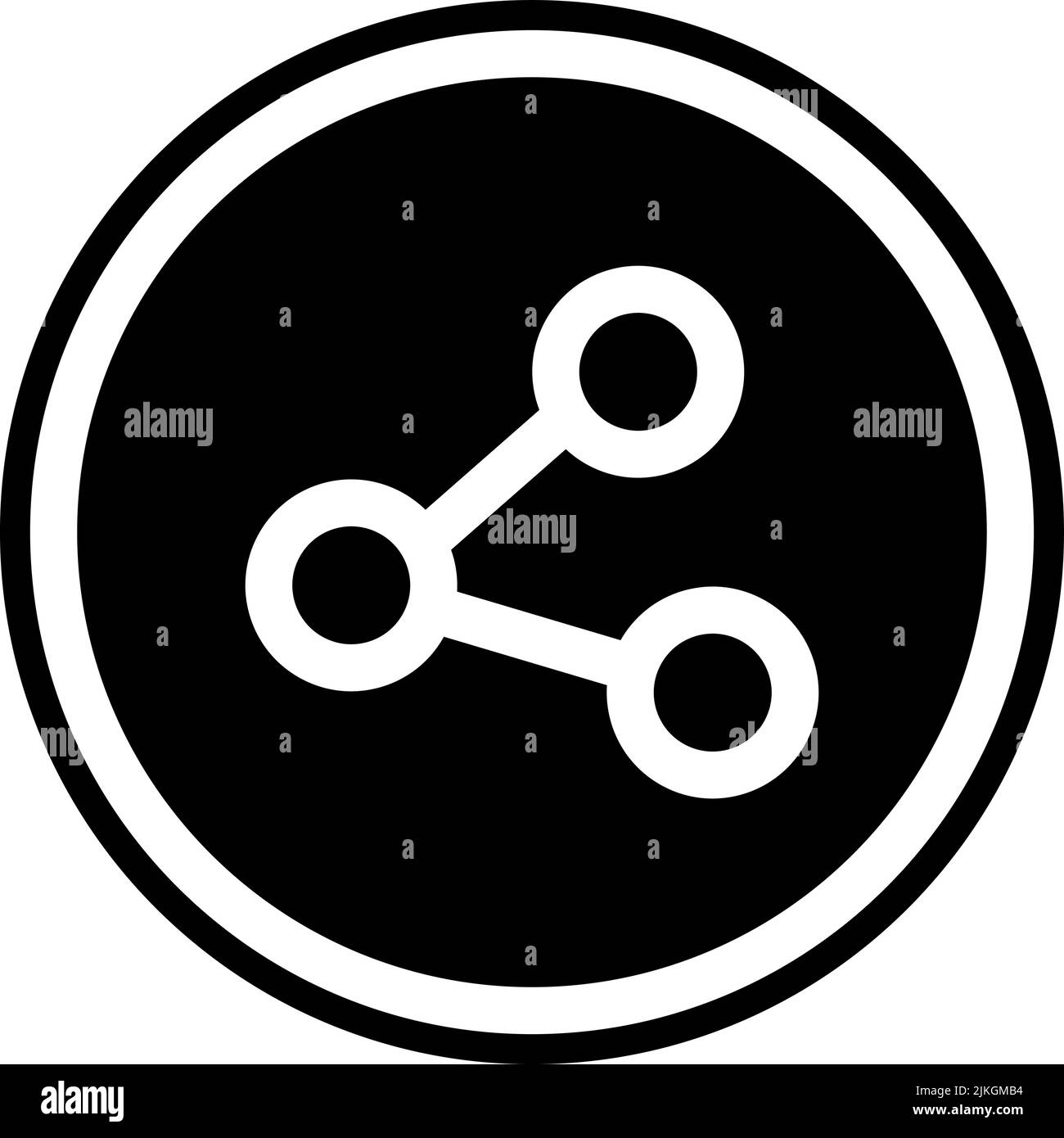 share icon black vector illustration Stock Vector Image & Art - Alamy