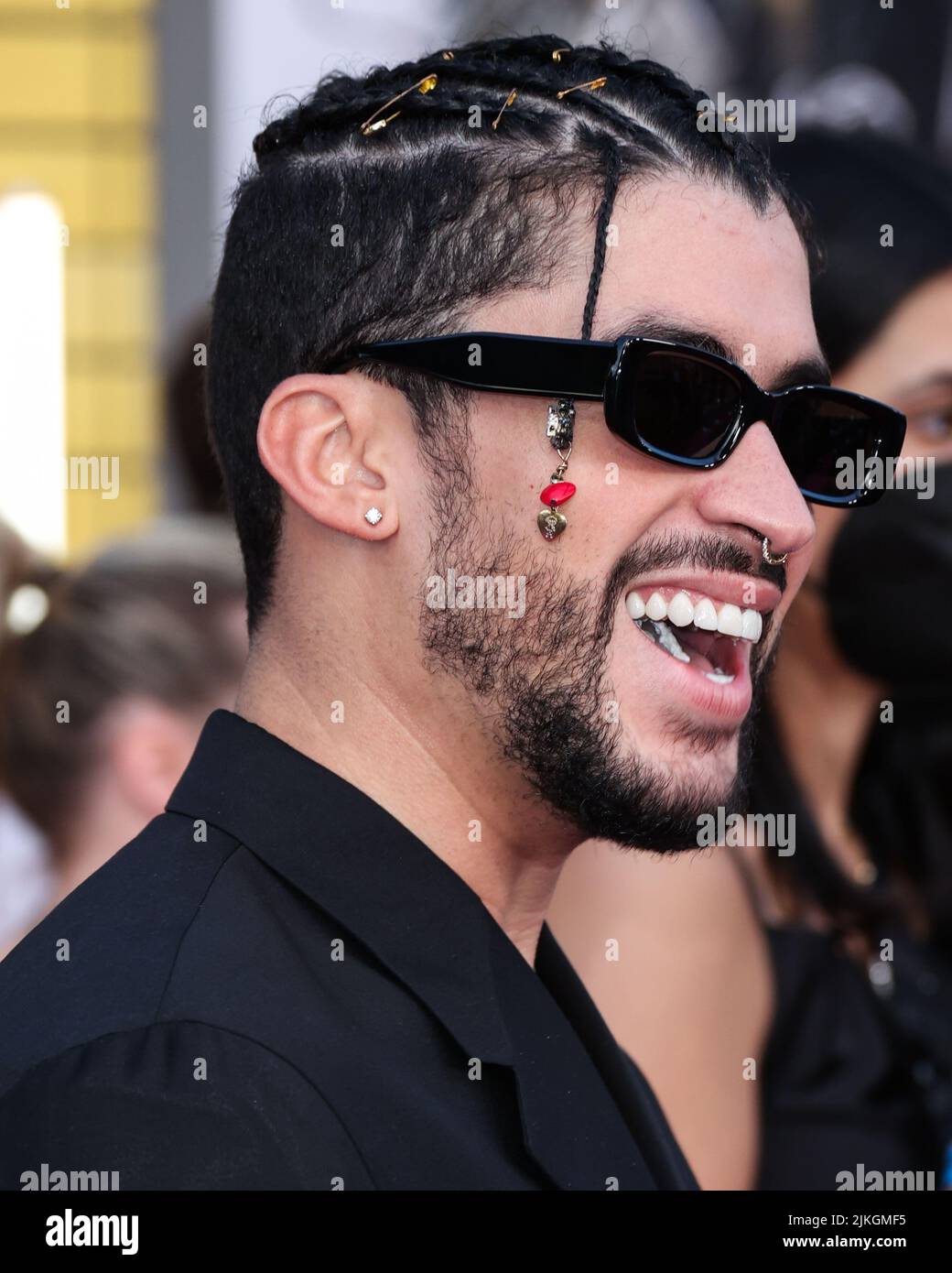 WESTWOOD, LOS ANGELES, CALIFORNIA, USA - AUGUST 01: Puerto Rican rapper ...